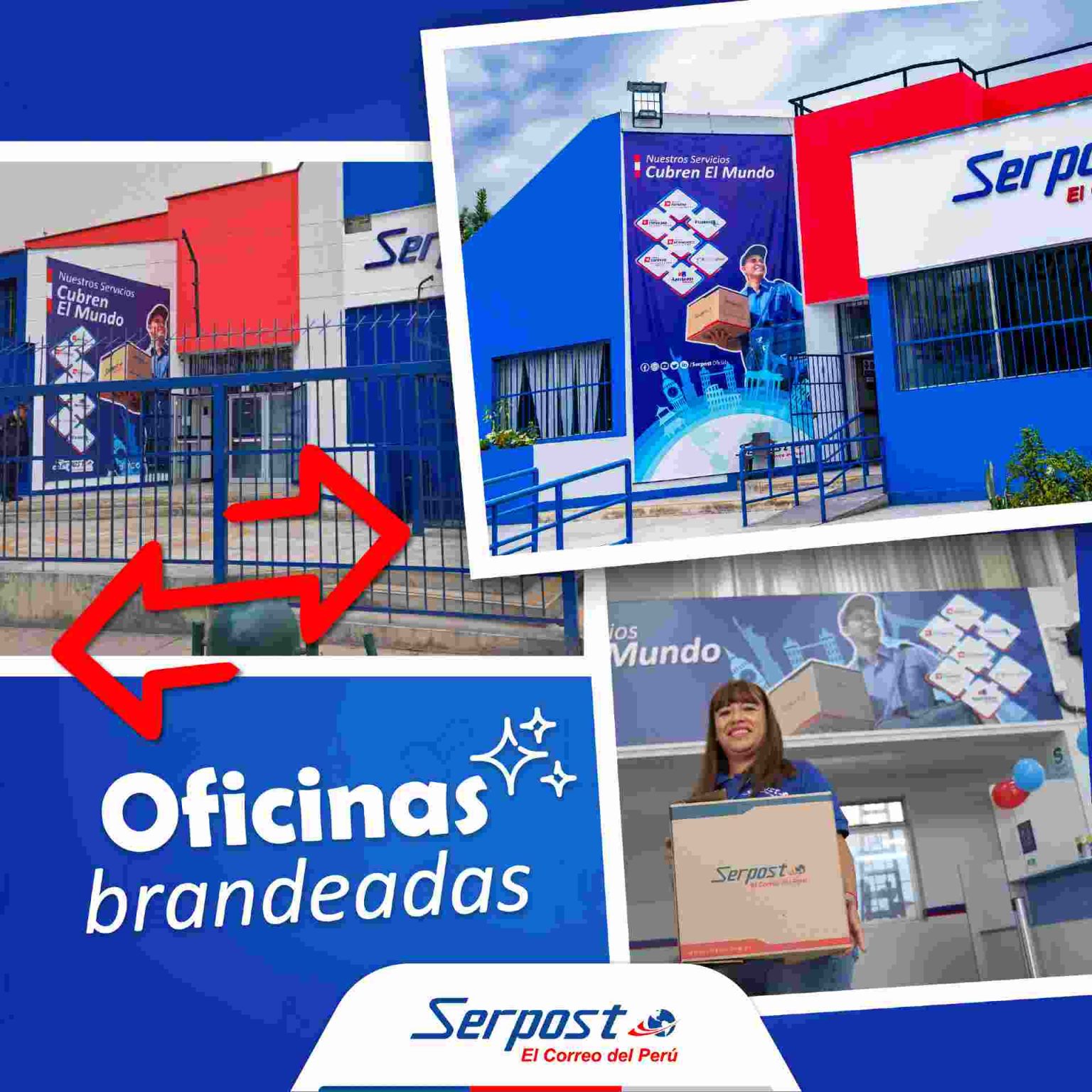 Serpost moderniza la imagen de sus oficinas a nivel nacional ...
