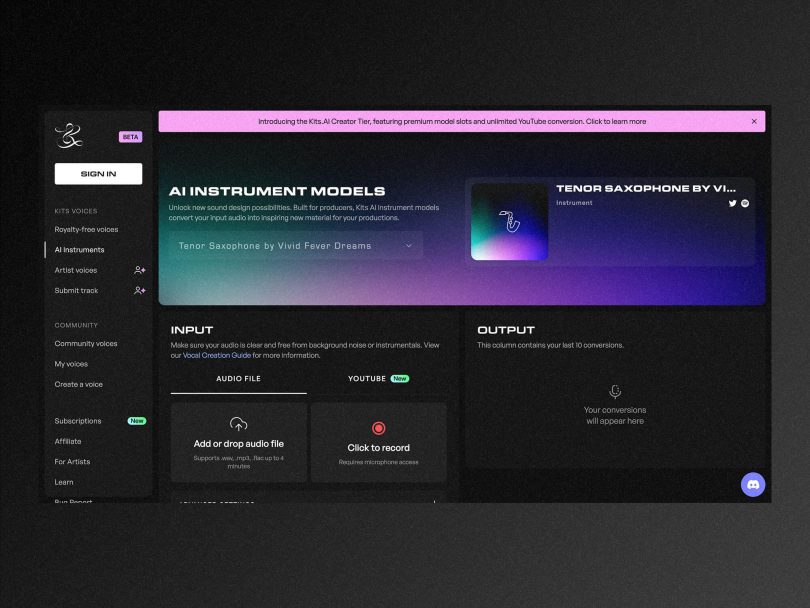 Kits.AI: ¿Qué es y cómo utilizar esta IA de voces? | Ecommercenews: El ...